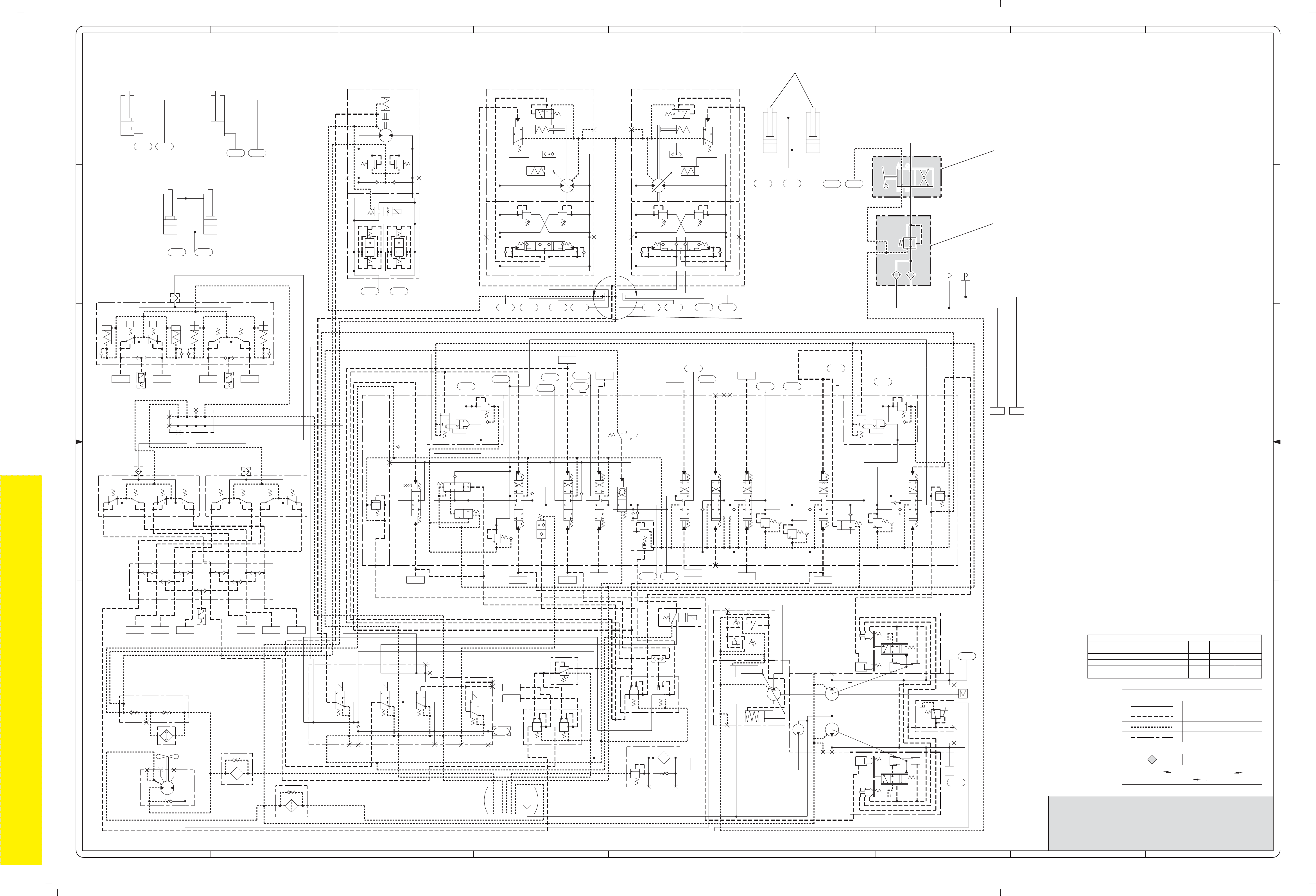 CAT 330D Excavator and 336D MHPU Hydraulic System Attachment Hydraulic ...